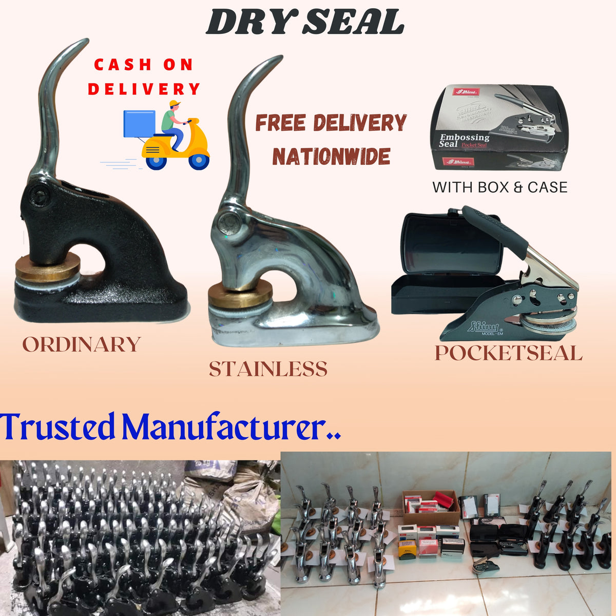 Dry Seal Maker | Machine Made – Studiowork Shop