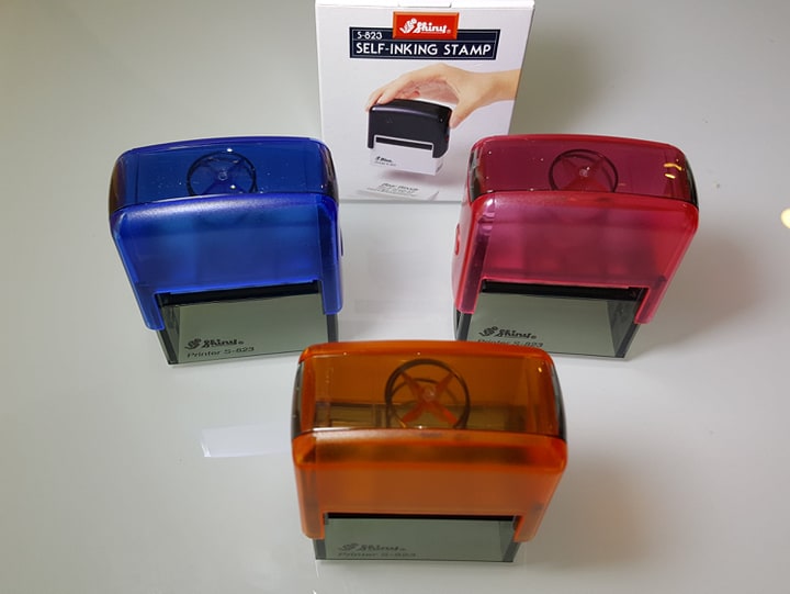 Shiny S-823 Self Inking Rubber Stamp Printer – Studiowork Shop