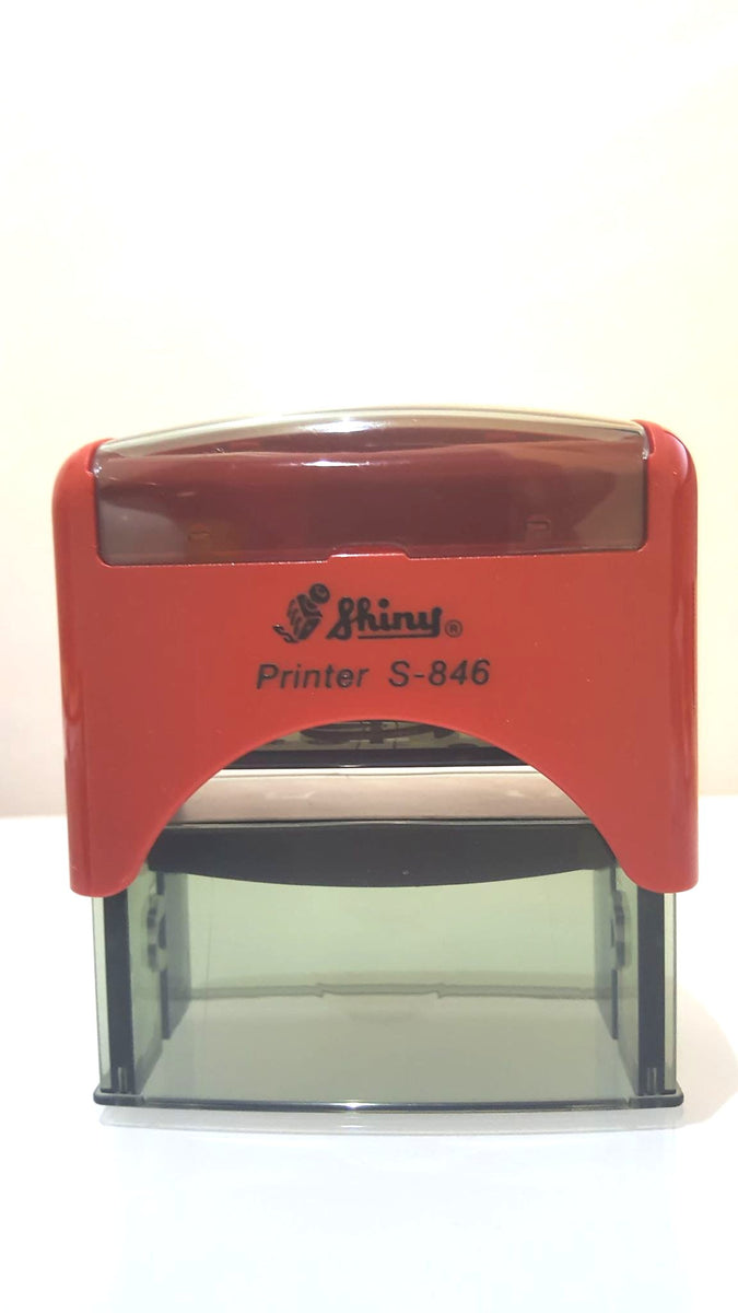 Shiny S-846 Printer Self Inking Rubber Stamp – Studiowork Shop