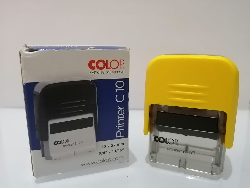 Colop C10 Self-Inking Rubber Stamp (Compact Line) – Studiowork Shop