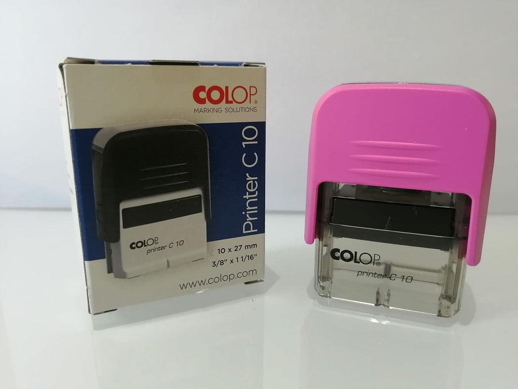Colop C10 Self-Inking Rubber Stamp (Compact Line) – Studiowork Shop