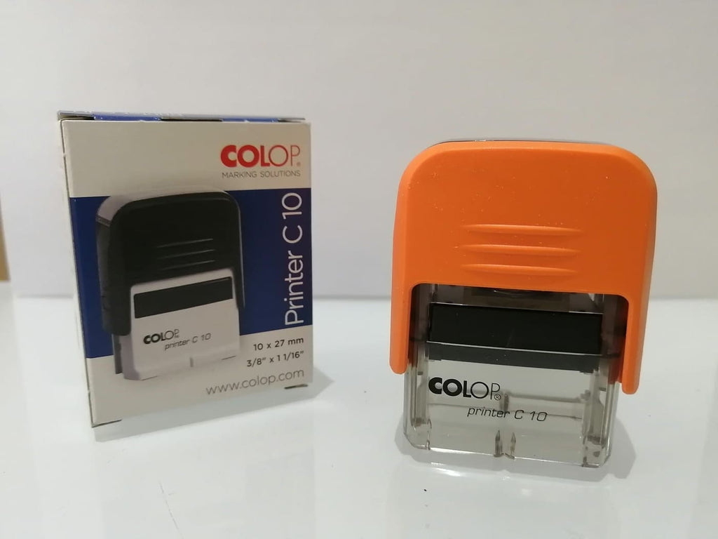 Colop C10 Self-Inking Rubber Stamp (Compact Line) – Studiowork Shop