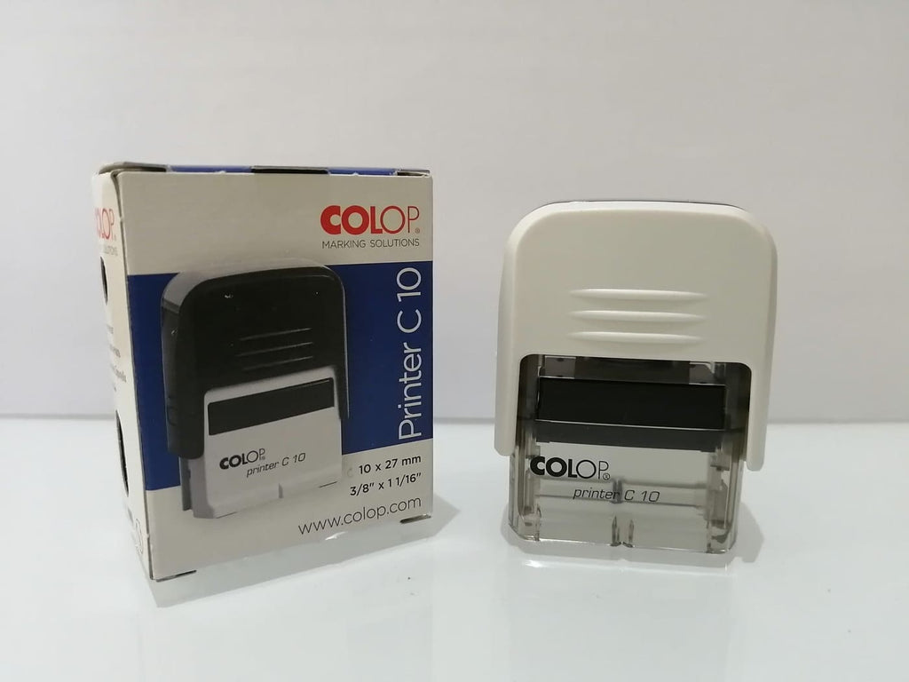 Colop C10 Self-Inking Rubber Stamp (Compact Line) – Studiowork Shop