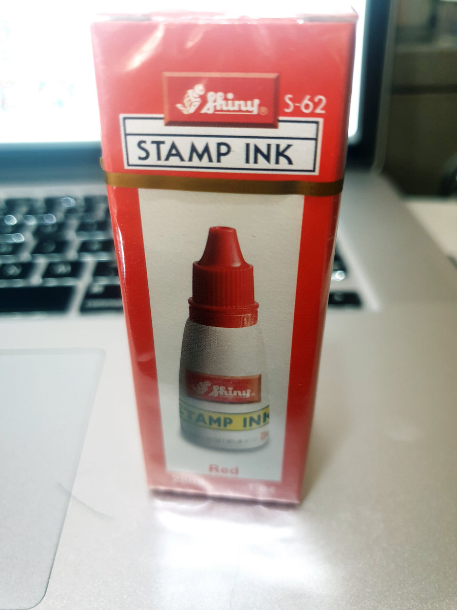 Shiny S-62 Stampad Ink Shiny Red Ink, 28 ml. – Studiowork Shop